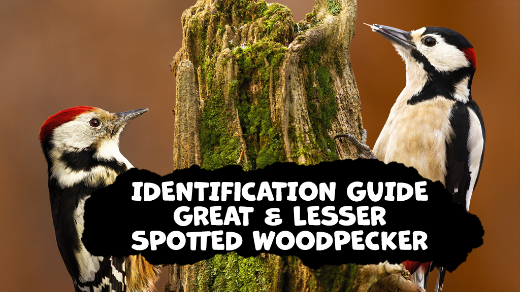 Identifying Great Spotted Woodpeckers & Lesser Spotted Woodpeckers: A ...